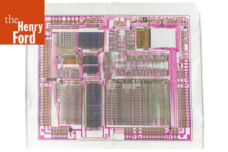 Computer Chip Printout - The Henry Ford