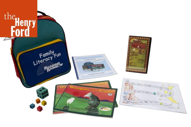 Reading Rainbow "Borreguita and the Coyote" Family Literacy Kit, 1999 ...