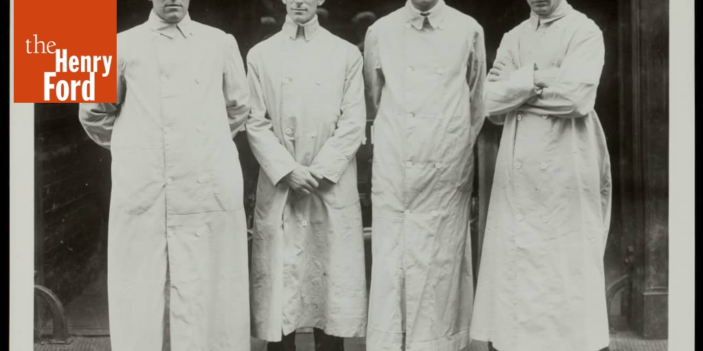 Four Men Wearing Motoring Clothes, 1905-1910 - The Henry Ford