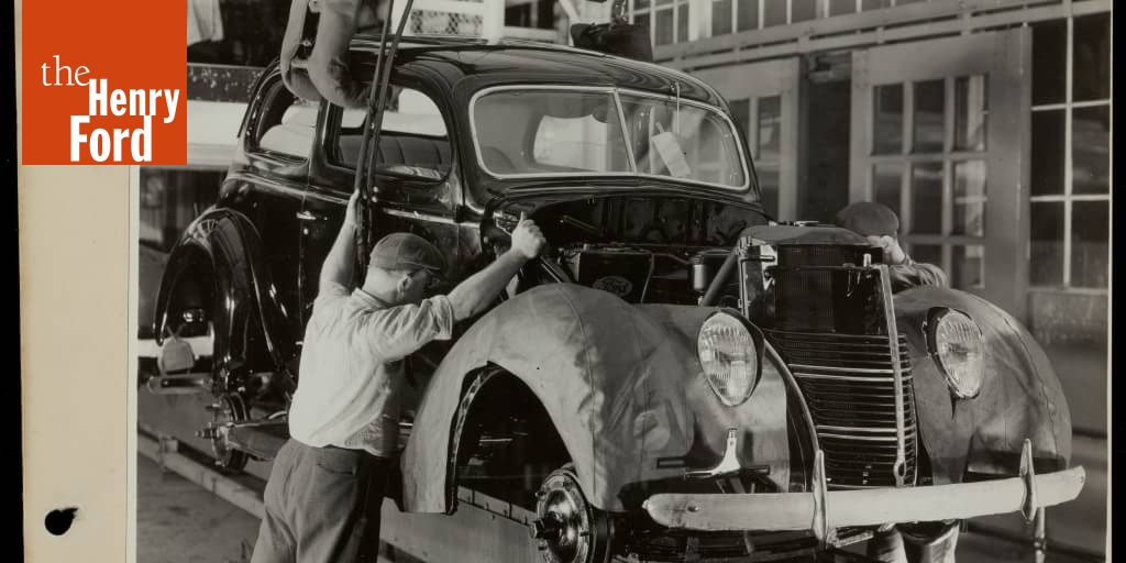 Ford V-8 Automobile Final Assembly, 1938 - The Henry Ford