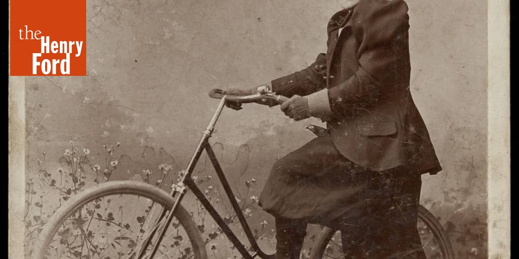 Woman with a Bicycle, circa 1895 - The Henry Ford