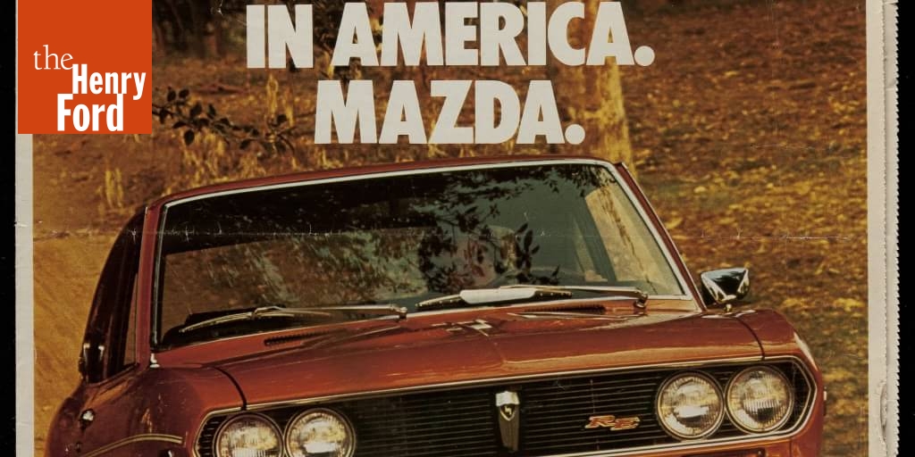 1973 Mazda Ad, "Introducing the Only Rotary Engine Car in America ...