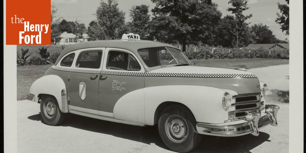 Model A-6 Checker Taxicab, 1952 - The Henry Ford