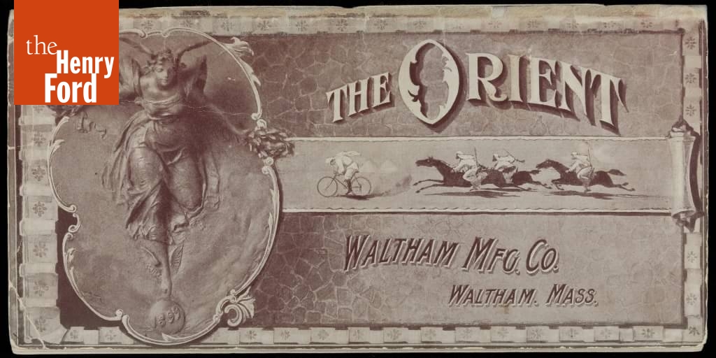 Sales Catalog for the Orient Bicycle, Waltham Manufacturing Company ...