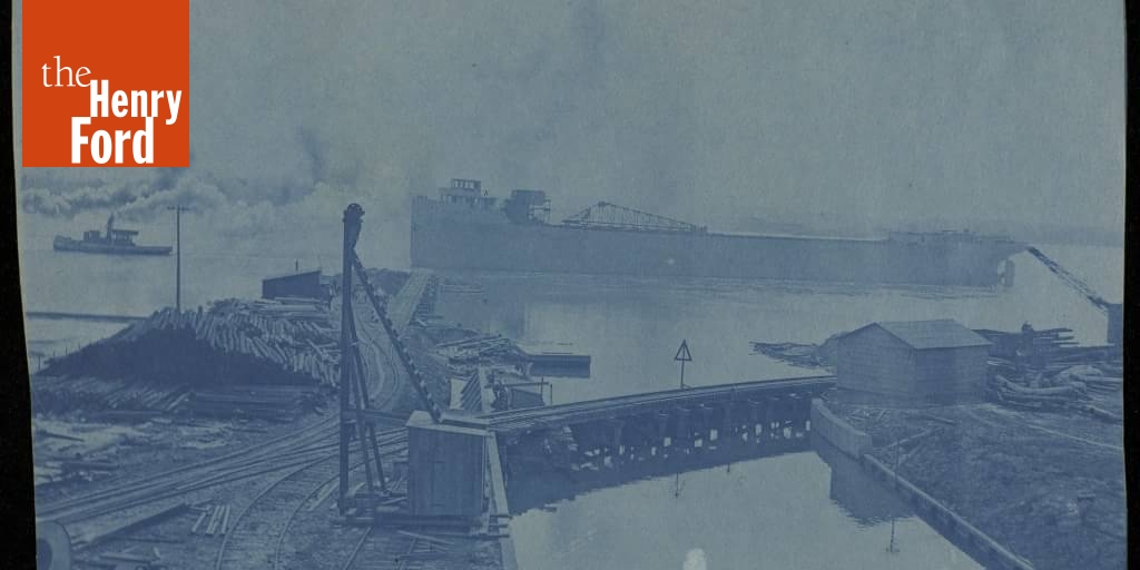 Calcite Quarry near Rogers City, Michigan, circa 1912 - The Henry Ford