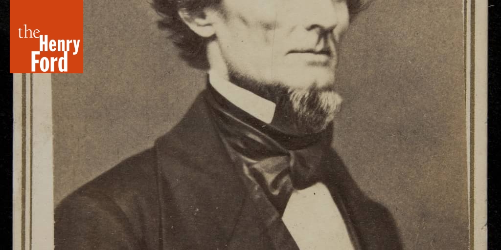 U.S. Senator Jefferson Davis, 1858-1860 - The Henry Ford