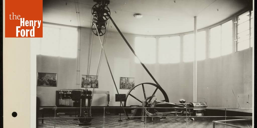 C.H. Brown Steam Engine, Ford Exhibition Building, Century of Progress ...
