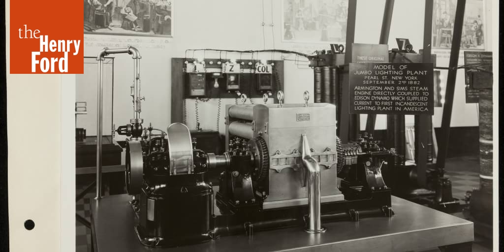 Scale Model of Edison Illuminating Company Pearl Street Station ...