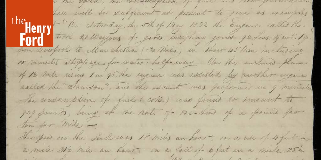 Essay by John Dixon, "Observations on Locomotive Engines and Their ...
