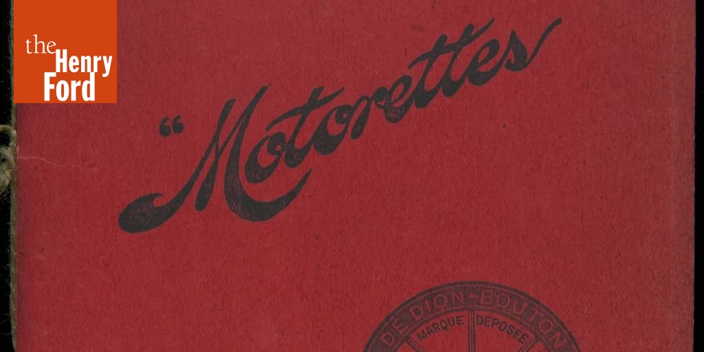 "Something about Motorettes; From Paris to Versailles and Back," De ...