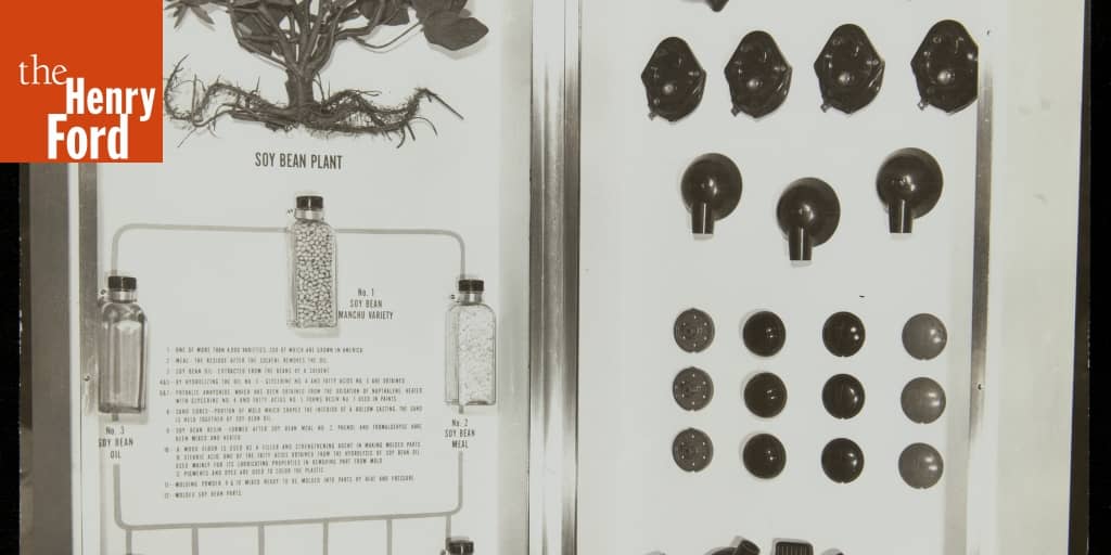 Soy Bean Display, "Ford Cycle of Production," Ford Exposition, New York ...