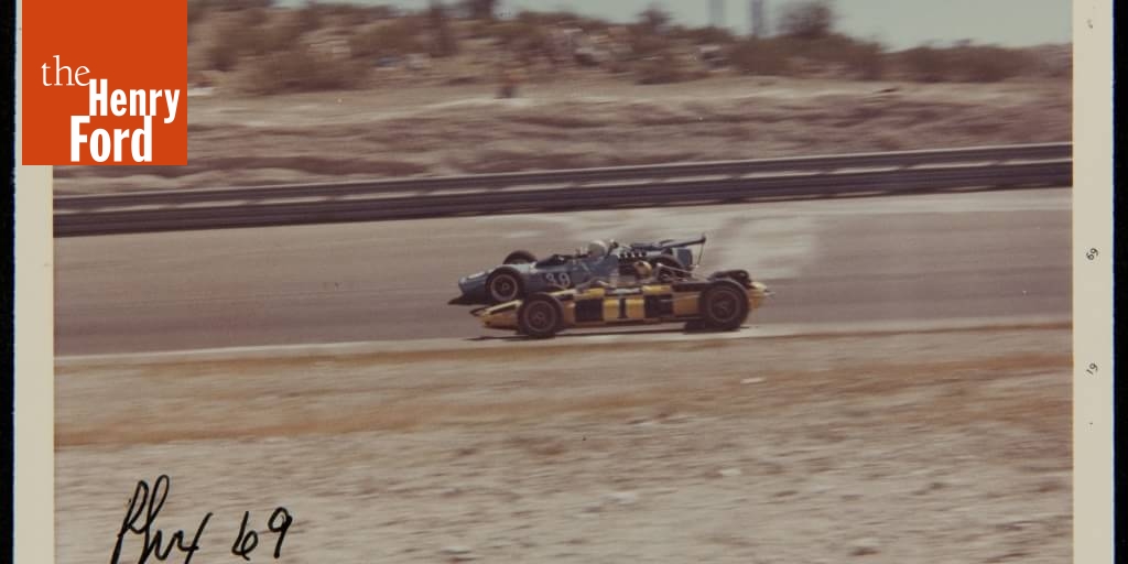 Bobby Unser--Photographs--Racing--1969 Indy Car--Item32 - The Henry Ford