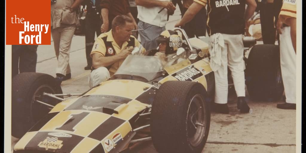 Bobby Unser--Photographs--Racing--1969 Indy Car--Item59 - The Henry Ford