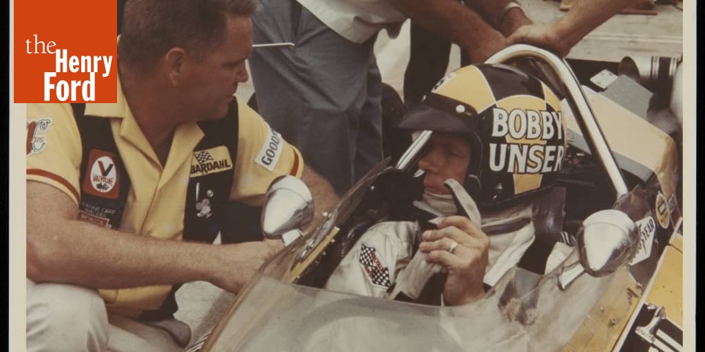 Bobby Unser--Photographs--Racing--1969 Indy Car--Item60 - The Henry Ford