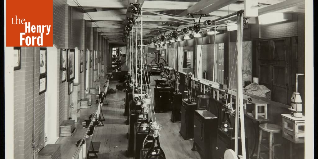 Model of Menlo Park Machine Shop Built for the New York World's Fair ...