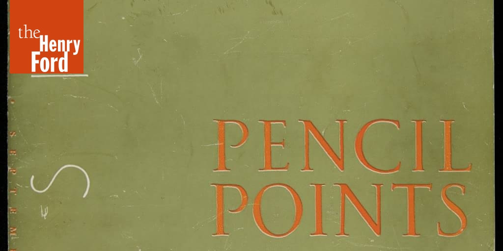 Pencil Points Magazine, "Teague--Master of Design," September 1937 ...