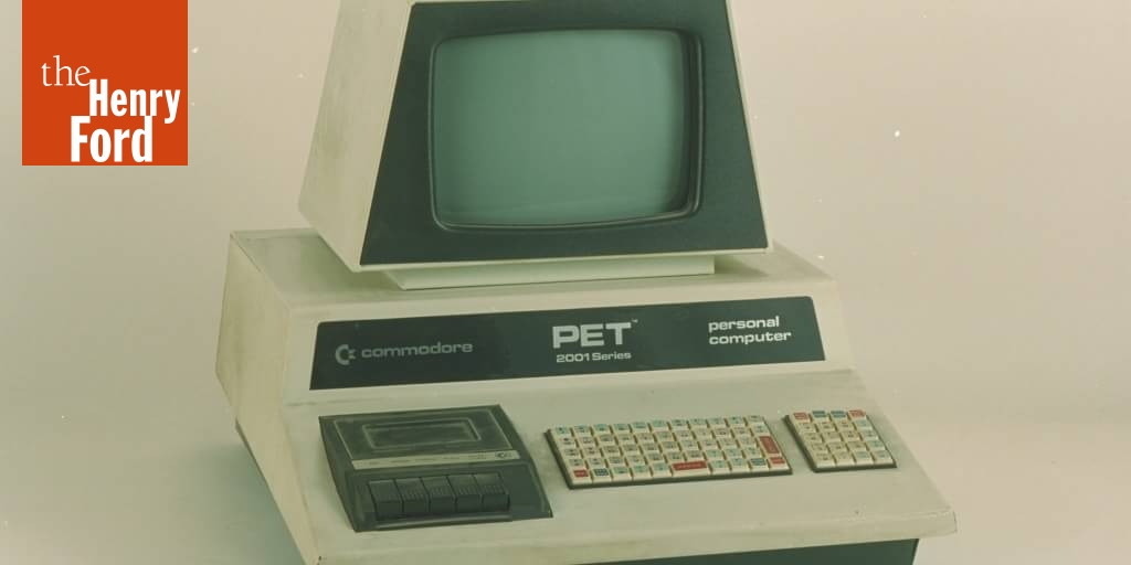 Commodore PET 2001-B Personal Computer, 1979 - The Henry Ford