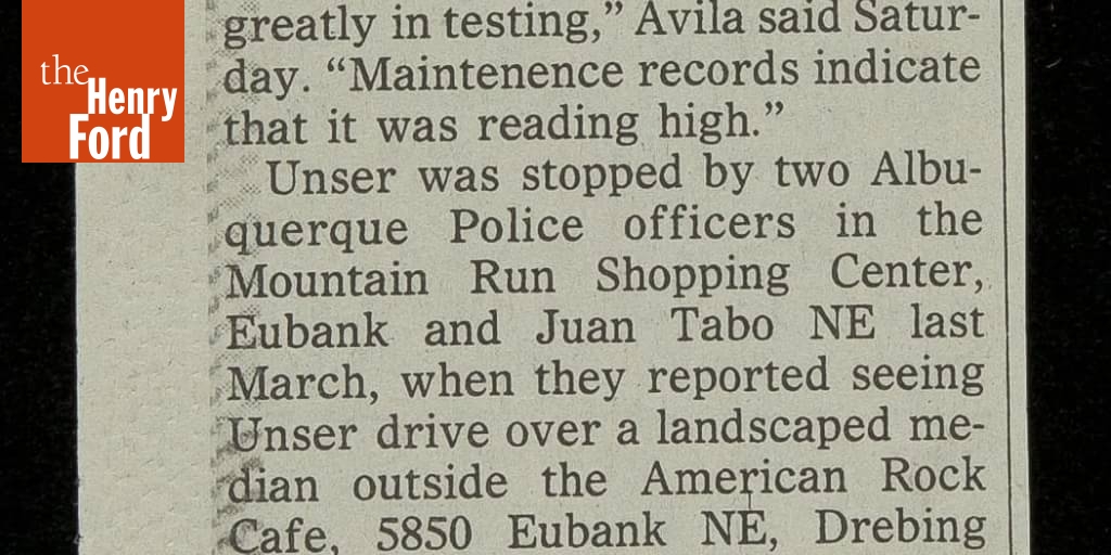 Bobby Unser Collection--Photographs--Family--Bobby Unser Jr.--Item126 ...