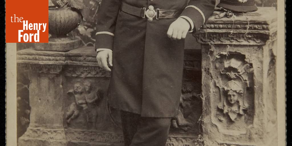 Portrait of Police Officer Patrick J. Sheehan, Inscribed to Nora O ...