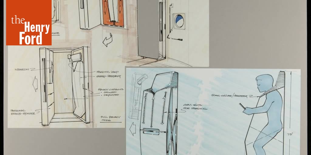 Sundberg-Ferar--Space Station Interior Concept Drawings--Item 4 - The ...