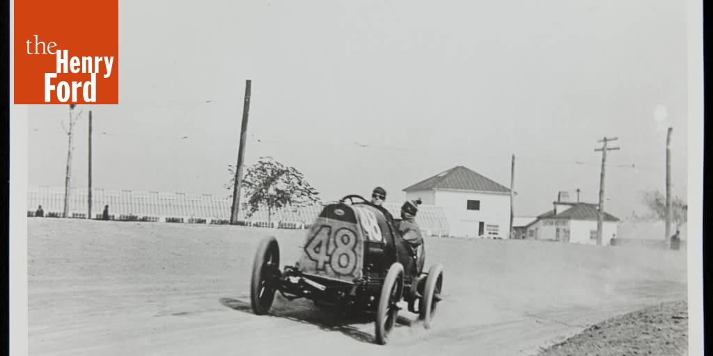 David Bruce-Brown, #48 Fiat, American Grand Prize Race - The Henry Ford