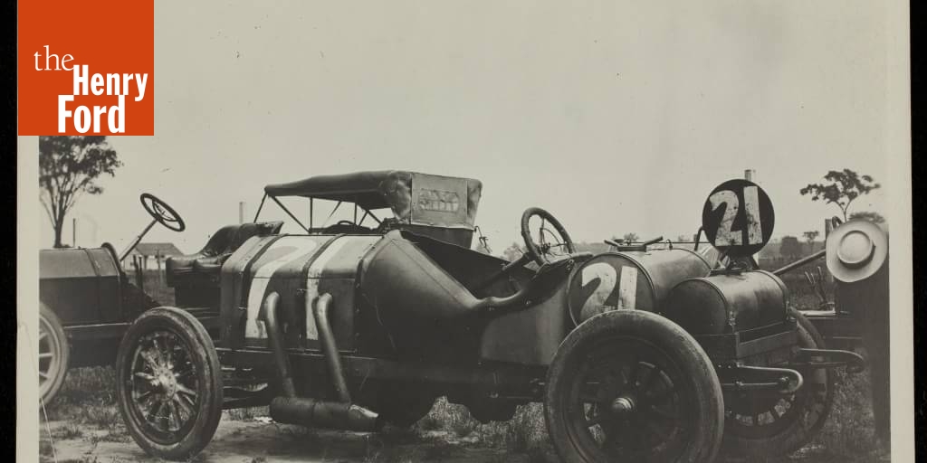 National Race Car Driven by Howdy Wilcox at the 1911 Indianapolis 500 ...