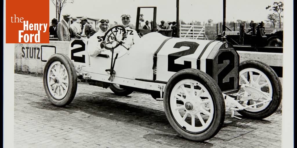 Earl Cooper, #2 Stutz, Indianapolis Speedway, 1914 - The Henry Ford