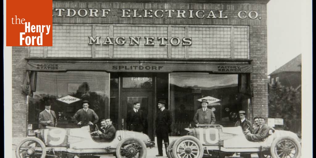 Eddie O'Donnell, #19 Duesenberg, and Jack Callaghan, #10 Duesenberg ...