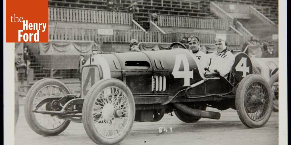 Eddie Pullen and Joe Thomas, #4 Mercer, San Francisco, California, 1915 ...