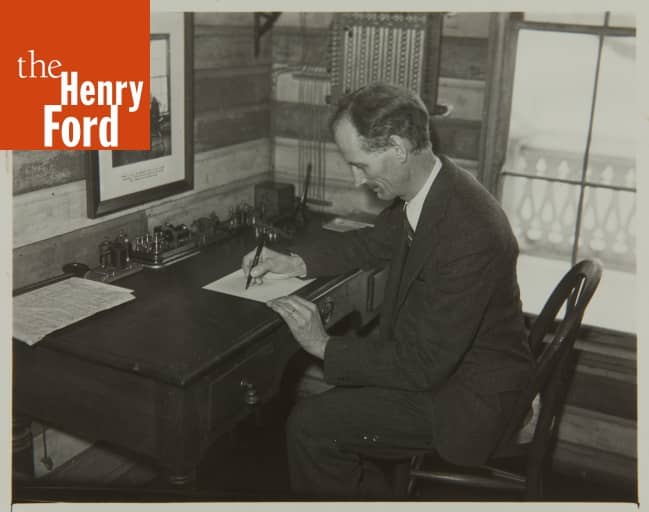 Balloonist Jean Piccard Visiting Menlo Park Laboratory in Greenfield ...