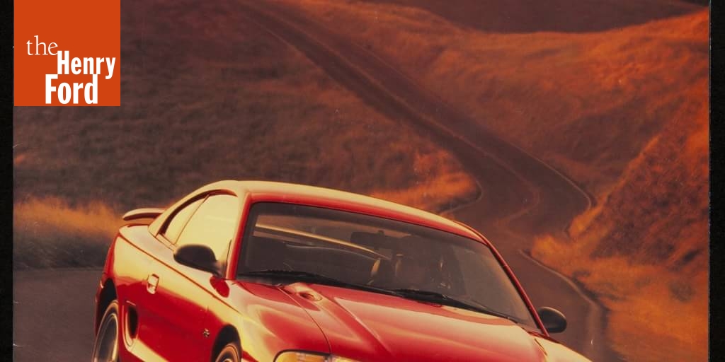 Sales Brochure for 1998 Ford Mustang, "The Nineteen Hundred and Ninety ...