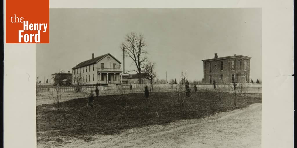 Thomas Edison's Menlo Park Laboratory, Menlo Park, New Jersey, circa ...