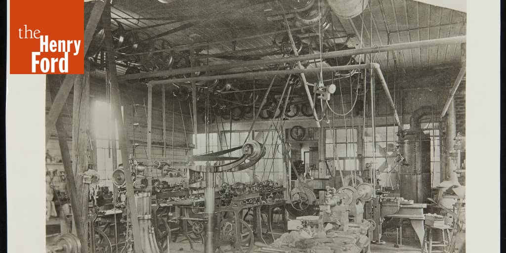 Thomas Edison's First Machine Shop in the Menlo Park Laboratory, 1877 ...