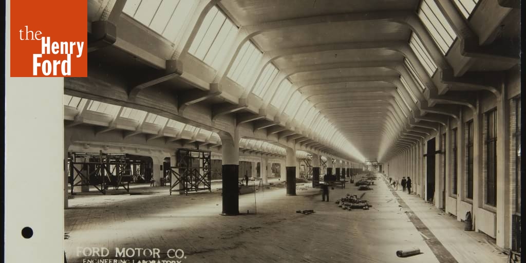 Ford Motor Company--Plant Construction--Dearborn Engineering Lab--1923 ...