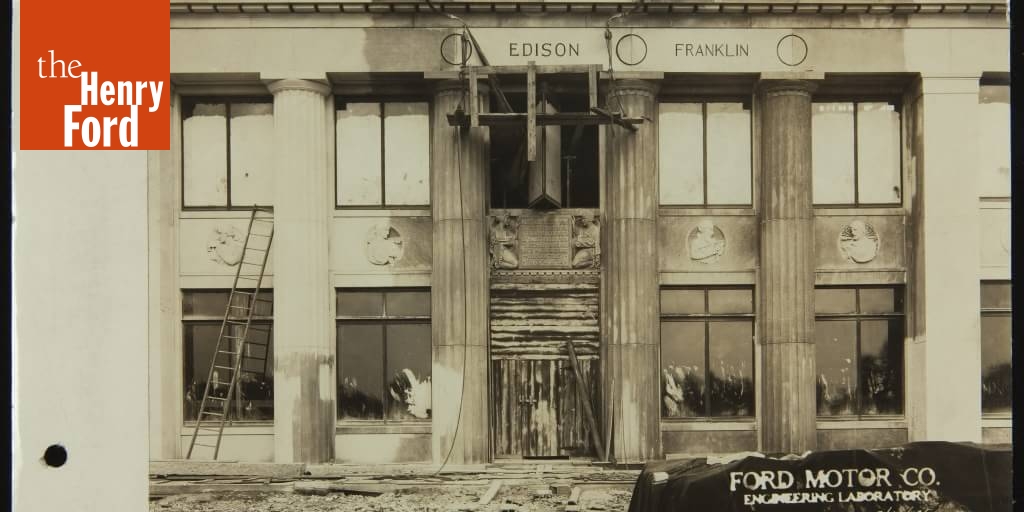 Ford Motor Company--Plant Construction--Dearborn Engineering Lab--1923 ...
