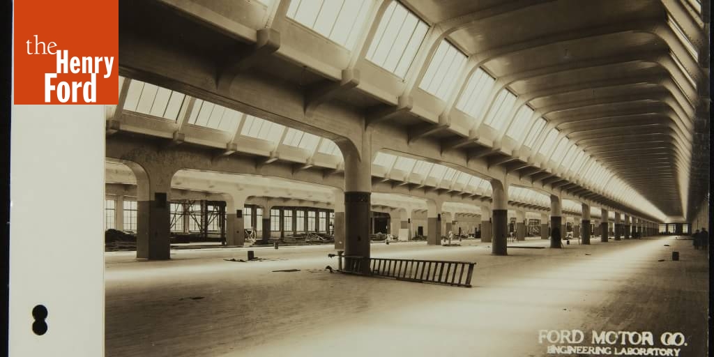 Ford Motor Company--Plant Construction--Dearborn Engineering Lab--1923 ...