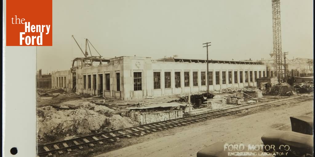 Ford Motor Company--Plant Construction--Dearborn Engineering Lab--1923 ...