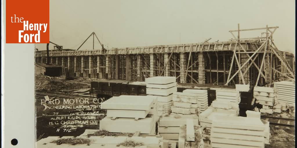 Ford Motor Company--Plant Construction--Dearborn Engineering Lab--1923 ...