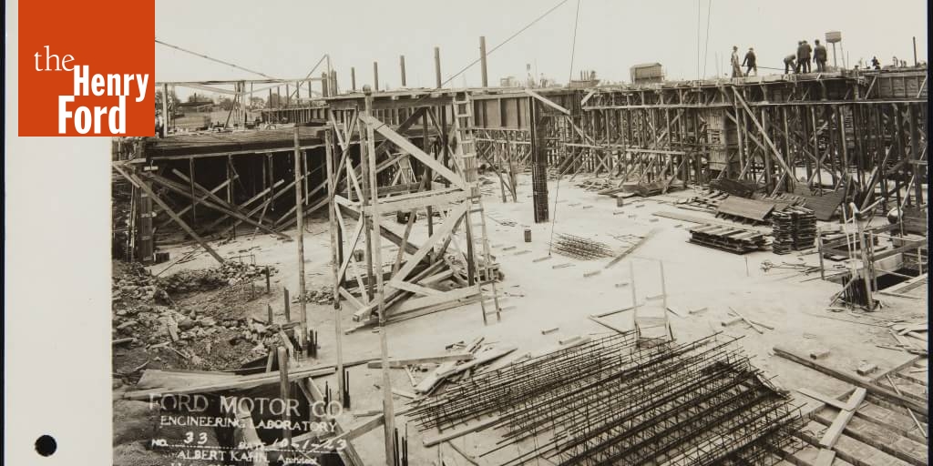 Ford Motor Company--Plant Construction--Dearborn Engineering Lab--1923 ...