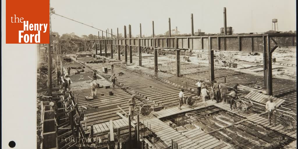 Ford Motor Company--Plant Construction--Dearborn Engineering Lab--1923 ...