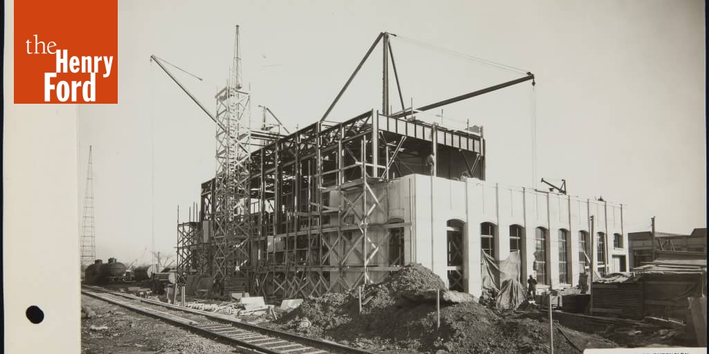 Ford Motor Company--Plant Construction--Dearborn Engineering Lab--1923 ...