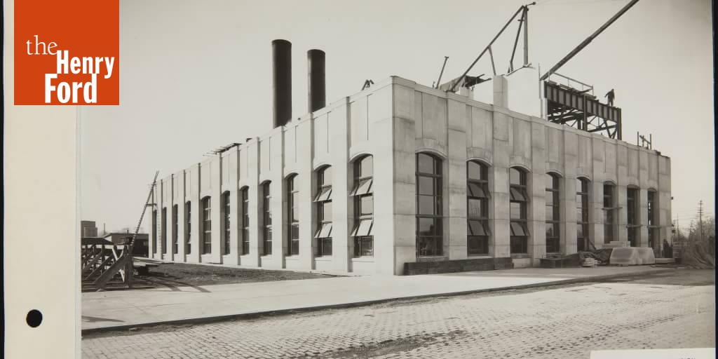 Ford Motor Company--Plant Construction--Dearborn Engineering Lab--1923 ...