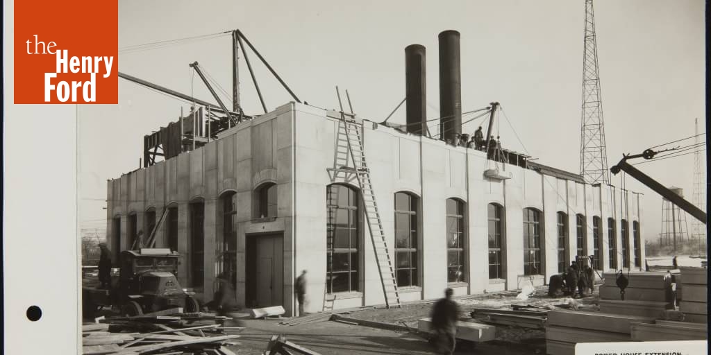 Ford Motor Company--Plant Construction--Dearborn Engineering Lab--1923 ...