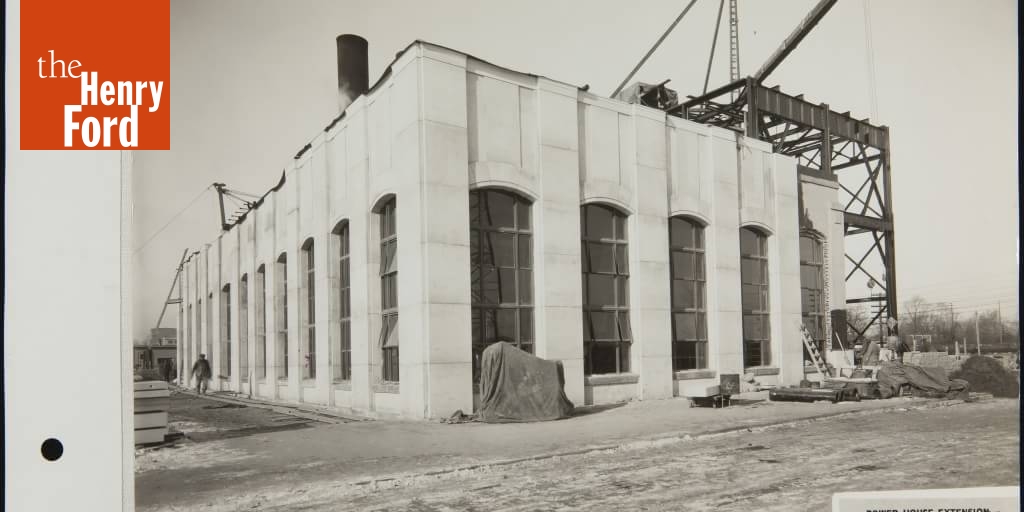 Ford Motor Company--Plant Construction--Dearborn Engineering Lab--1923 ...