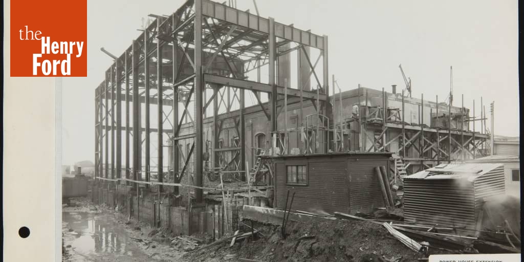 Ford Motor Company--Plant Construction--Dearborn Engineering Lab--1923 ...