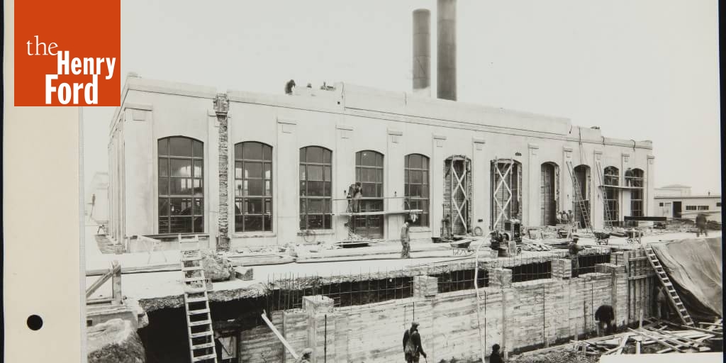 Ford Motor Company--Plant Construction--Dearborn Engineering Lab--1923 ...