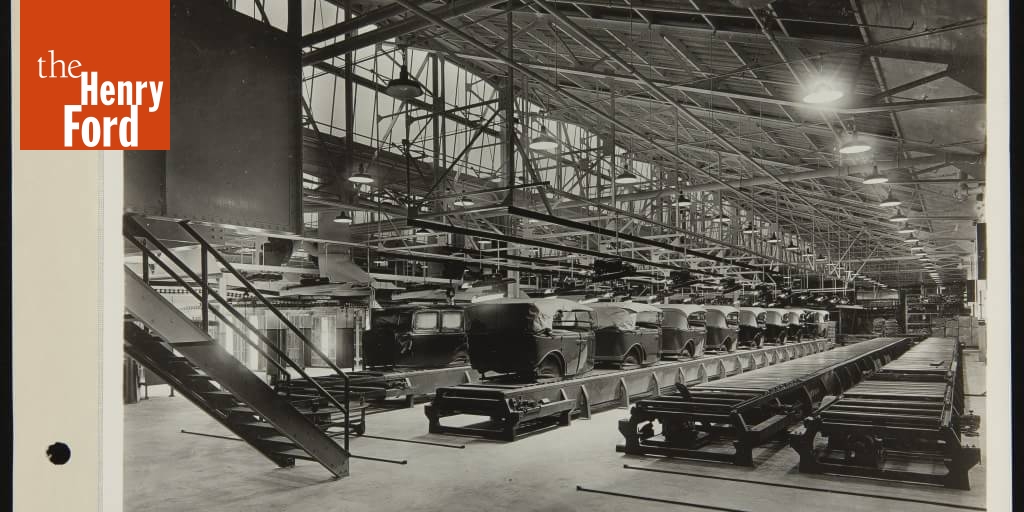 Ford Motor Company Mexico City Plant, Interior, 1932 - The Henry Ford