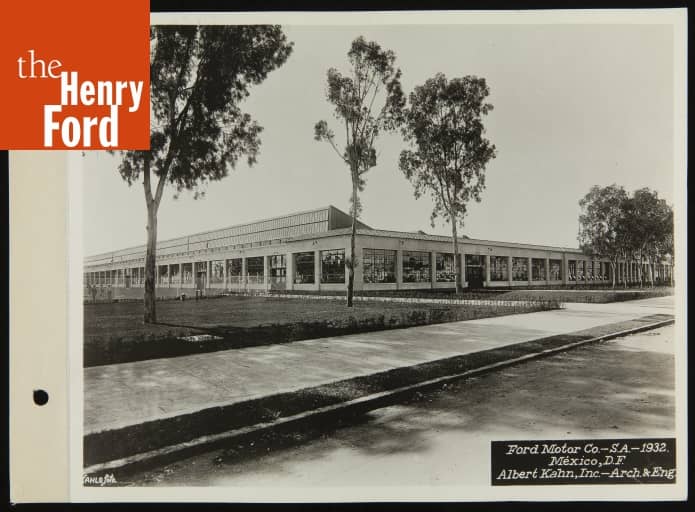 Ford Motor Company Mexico City Plant, Exterior, 1932 - The Henry Ford