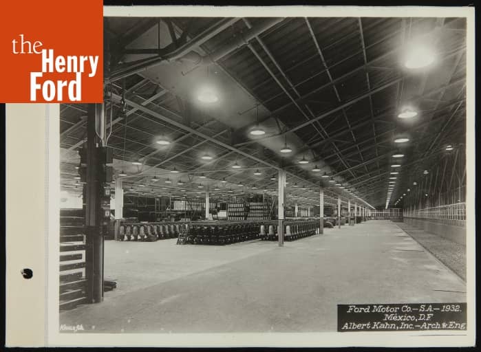Ford Motor Company Mexico City Plant, Interior, 1932 - The Henry Ford