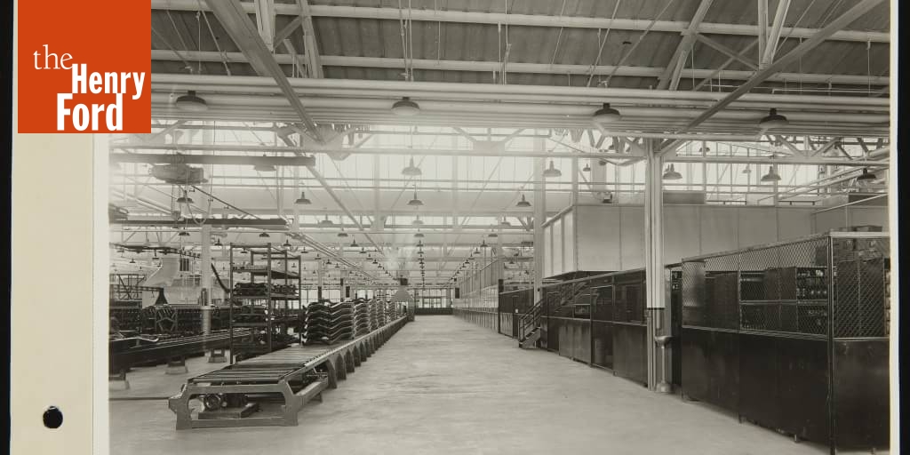 Ford Motor Company Mexico City Plant, Interior, 1932 - The Henry Ford